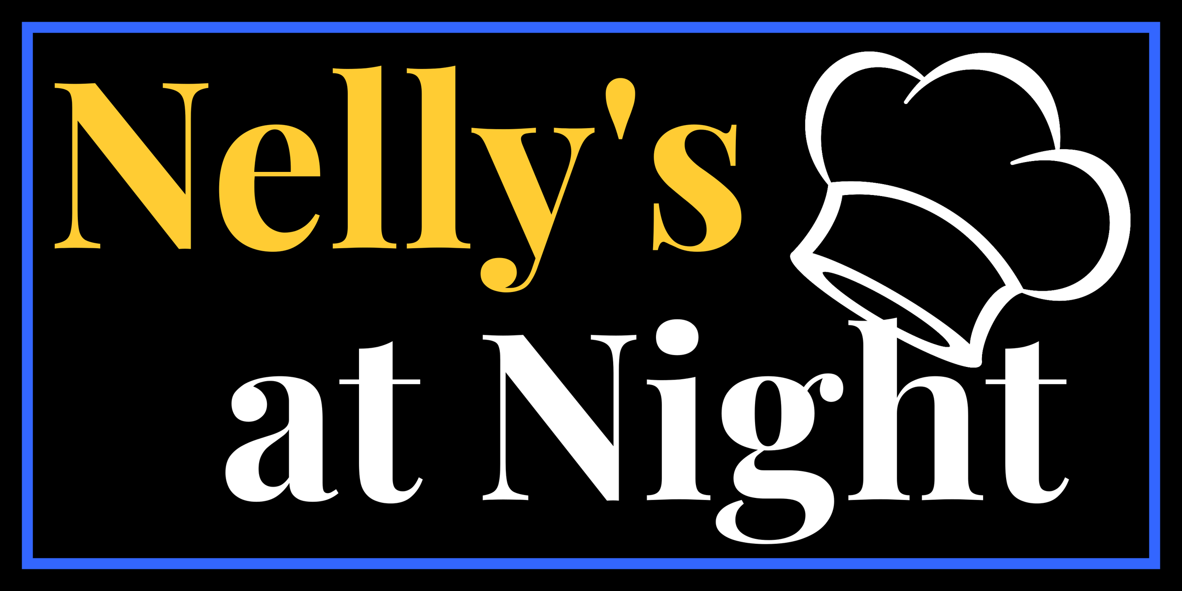 Menu | Nelly's At Night